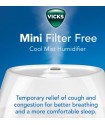 Vicks Mini Cool Mist Ultrasonic Humidifier