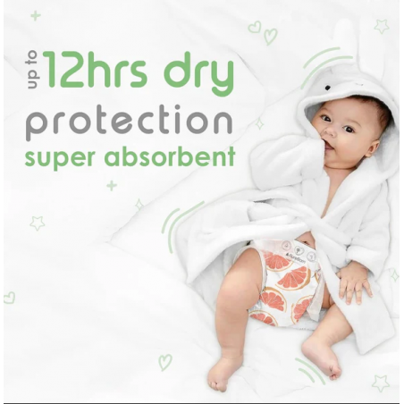 Pure Born Nappies Single pack Size 3 (5.5-8kg) 28pcs