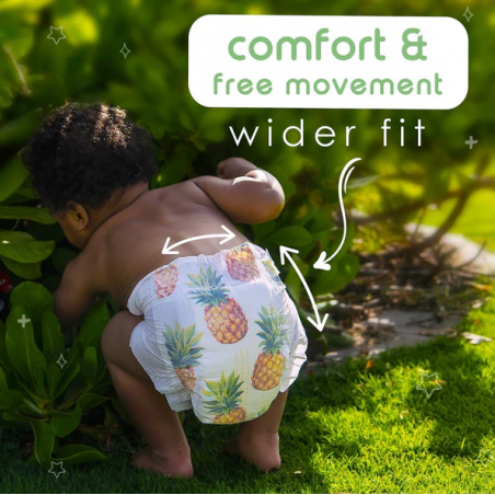 Pure Born Nappies Single pack Size 3 (5.5-8kg) 28pcs