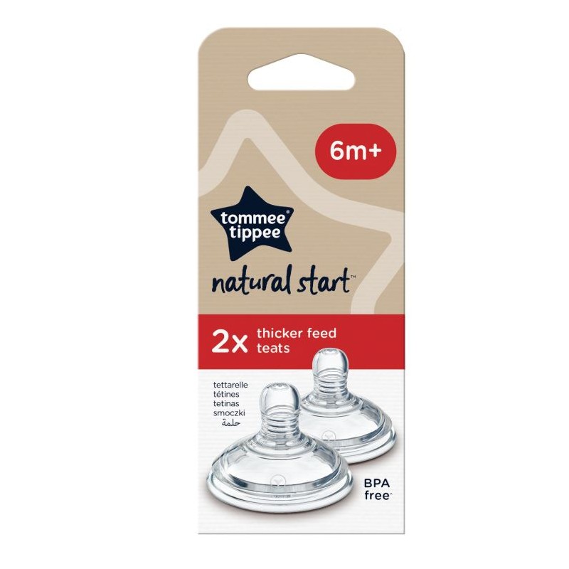 Tommee Tippee Natural Start Thick Feed Teats